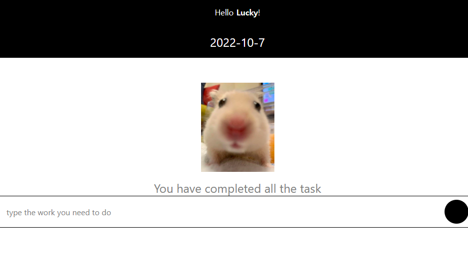 GitHub - luckyim0519/todo-list: todo-list with React.Js front-end