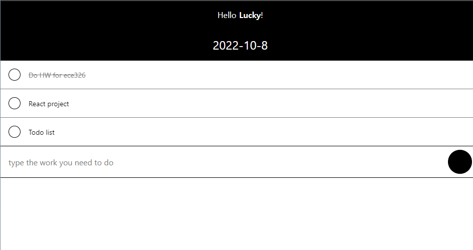 GitHub - luckyim0519/todo-list: todo-list with React.Js front-end