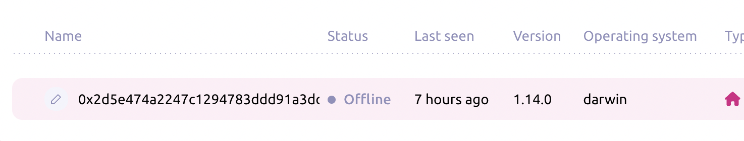 Node not connectable, erroneously displaying old version on MN · Issue ...