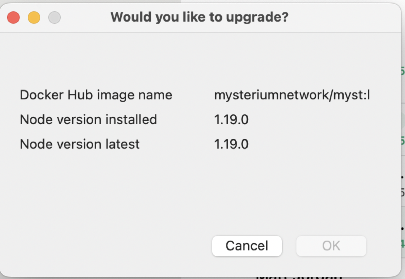 Node not connectable, erroneously displaying old version on MN · Issue #19 · mysteriumnetwork ...