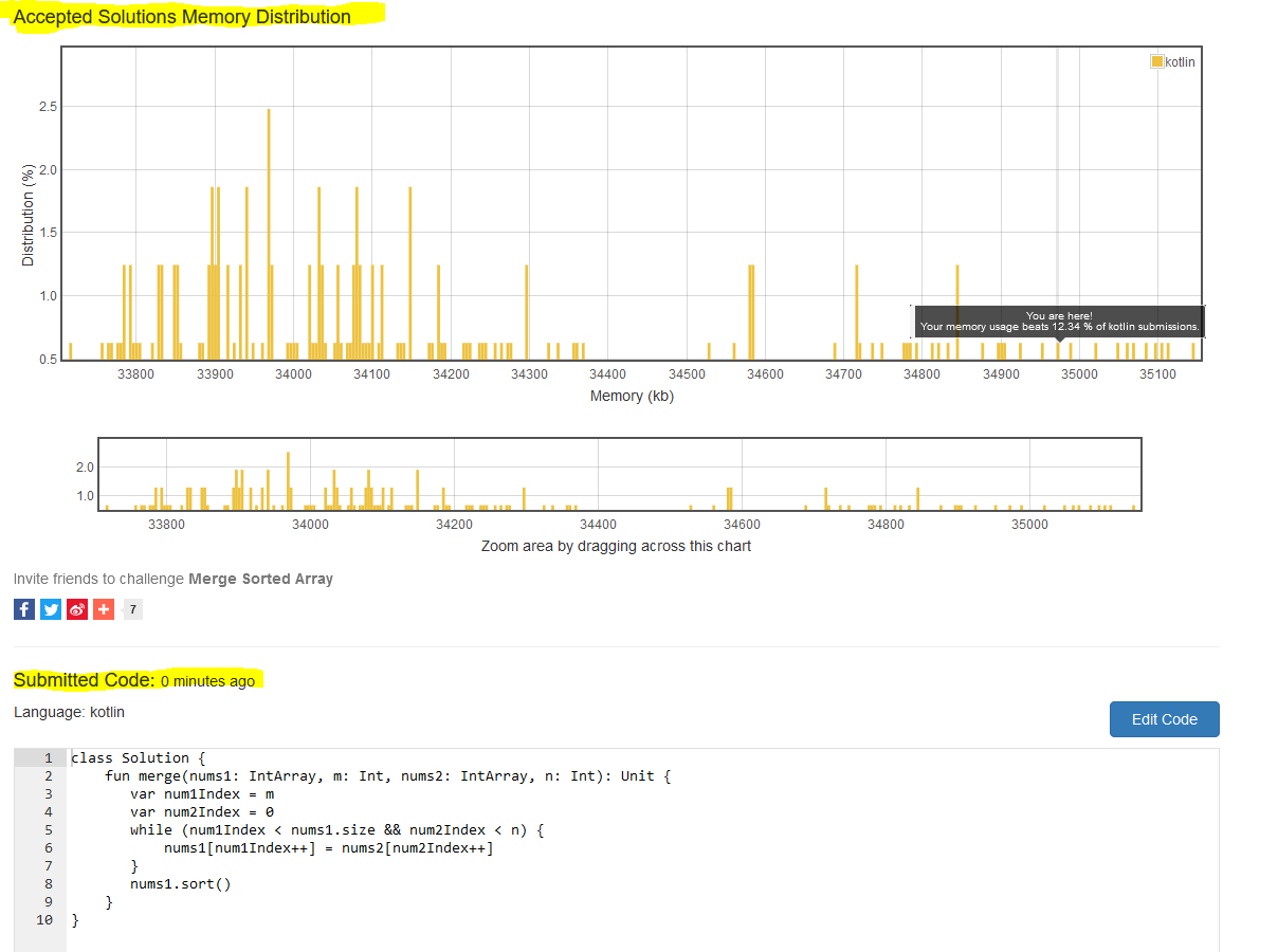 Merge Sorted Array Accept Wrong Solution · Issue 508 · Leetcode