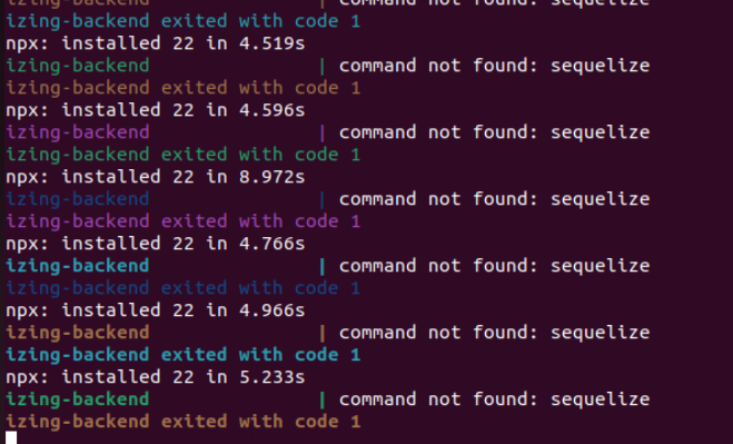 Docker do backend Restartando... · Issue #83 · ldurans/izing.open.io · GitHub