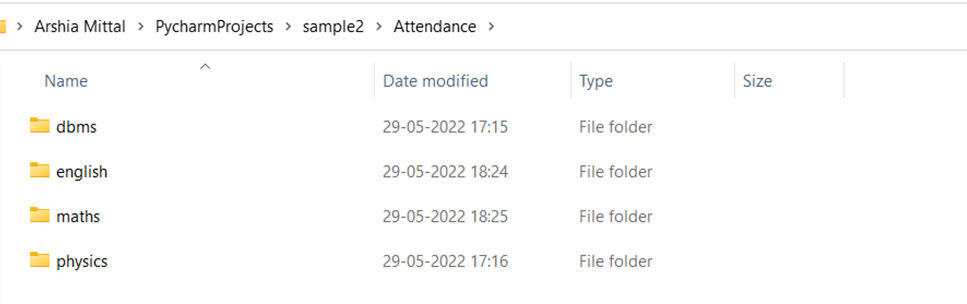 GitHub - Arshia-Mittal/FaceRecognition_TrackingAttendance: This project ...