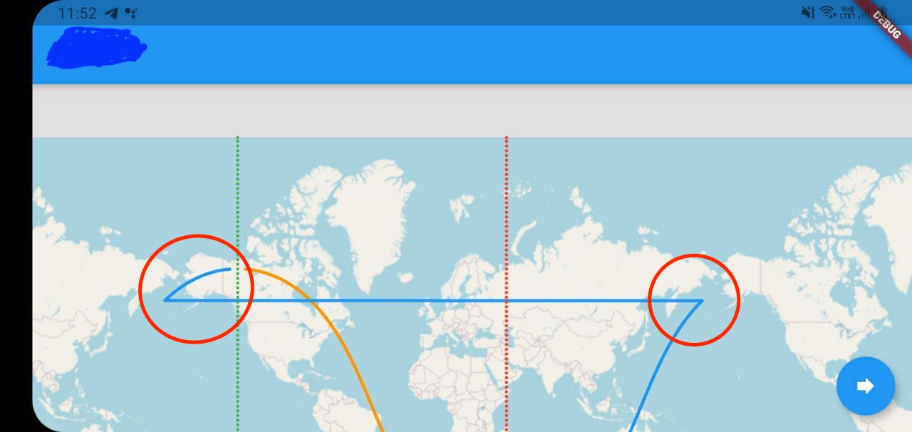 Cycled polylines · Issue #956 · fleaflet/flutter_map · GitHub