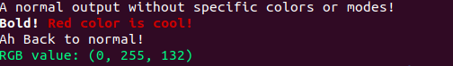 Github Darksorcencolorized Output Its A Simple Program Written In C For Colorized Output 