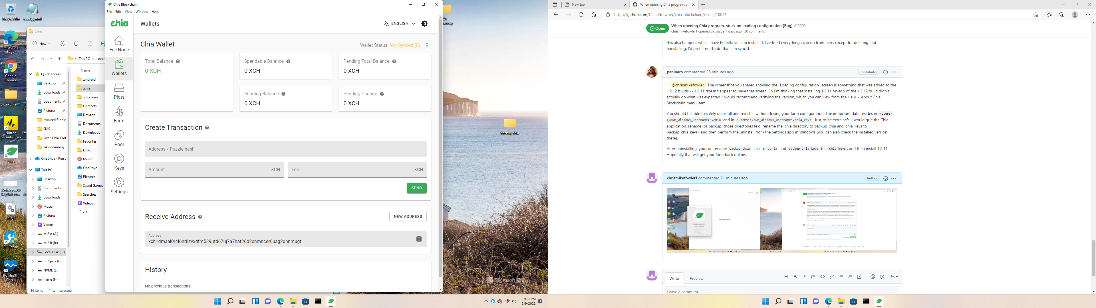 When opening Chia program, stuck on loading configuration [Bug] · Issue #10091 · Chia-Network ...