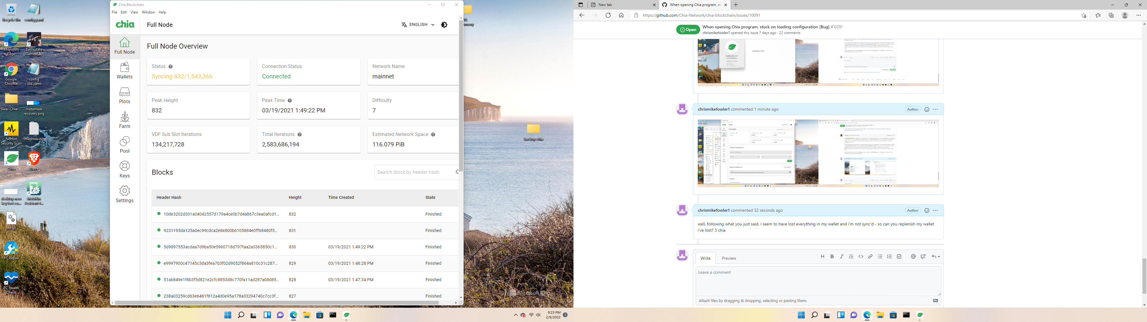 When opening Chia program, stuck on loading configuration [Bug] · Issue #10091 · Chia-Network ...