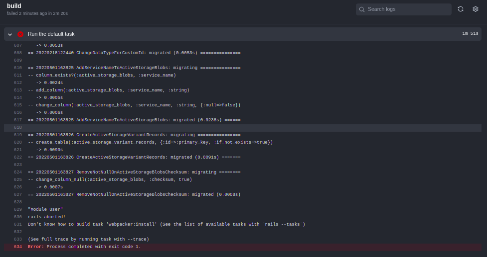 consertar build workflow do github actions · Issue #105 · Purple-Stock/open-erp · GitHub