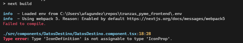 IconDefinition is not assignable to type IconProp · Issue #18678 · FortAwesome/Font-Awesome · GitHub