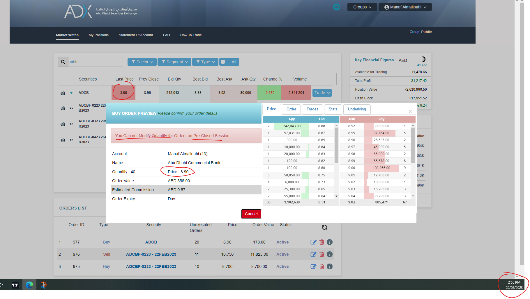order placement and execution timing is not correct (EQ, Futures) · Issue #2 · mnf1980/SIM · GitHub