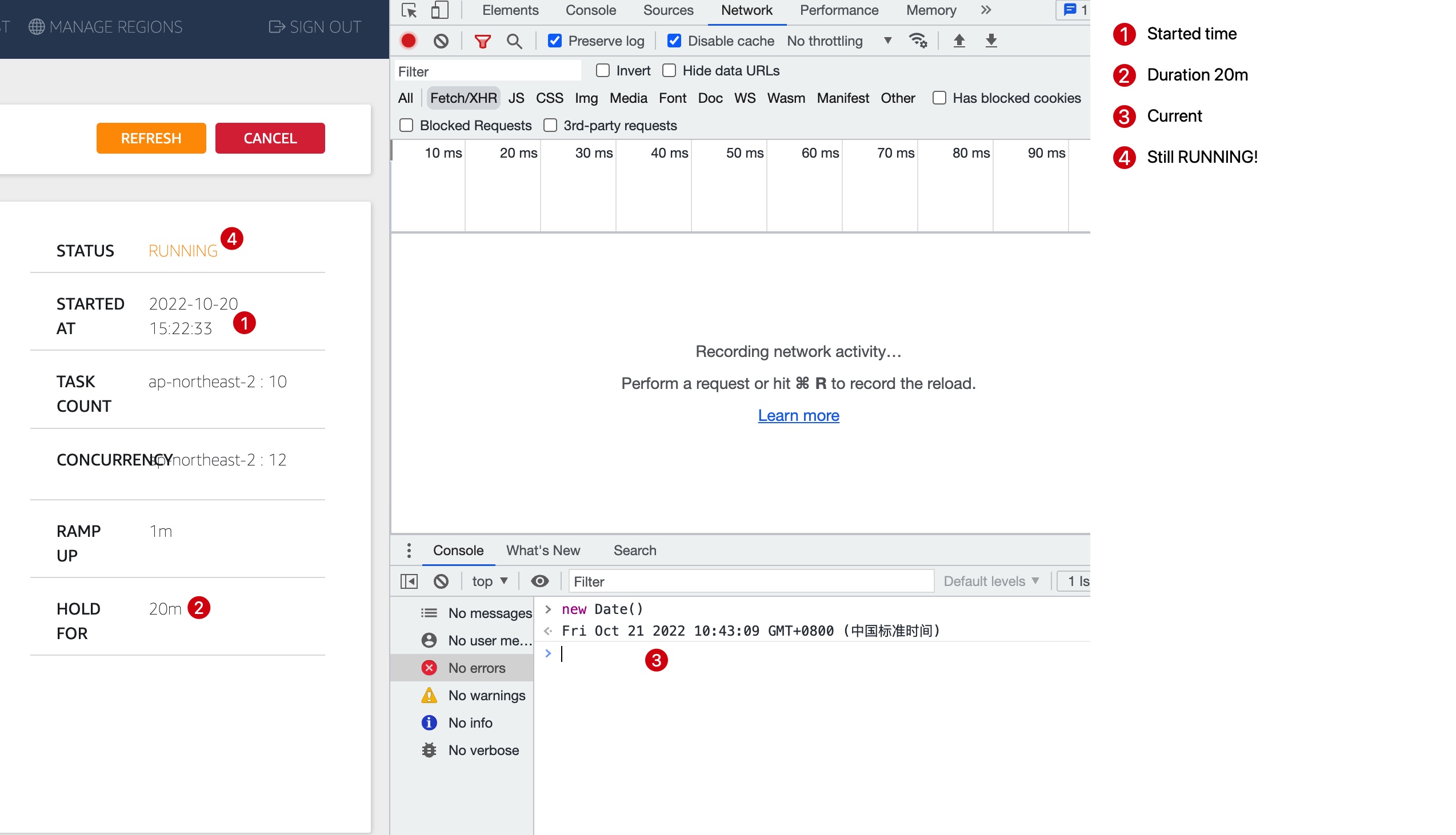 The Test Run Is Infinitely Running Or Cancelling · Issue 104 · Aws Solutionsdistributed Load