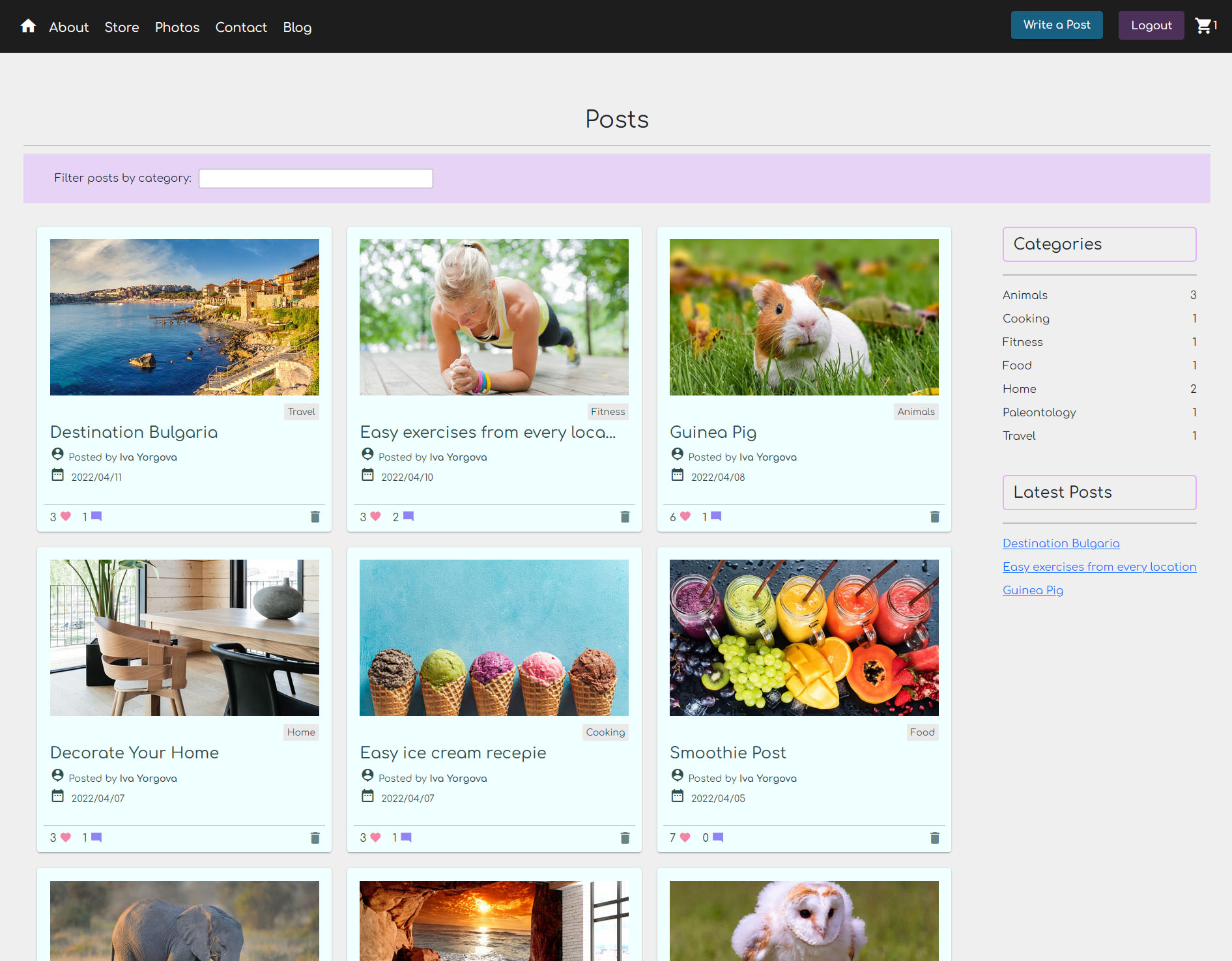 GitHub - Iva-Yorgova/Summer-Store-Angular-Project