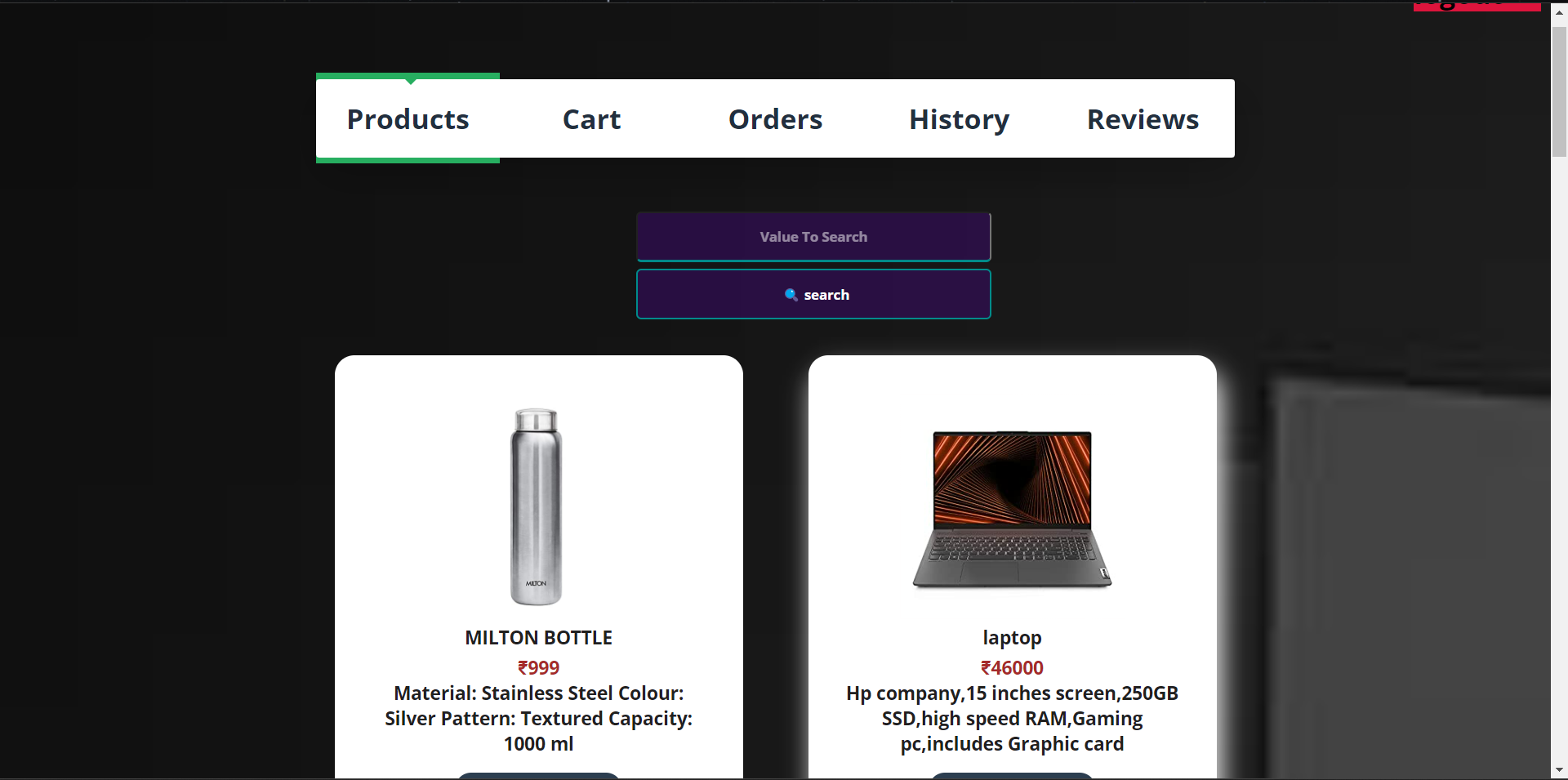 GitHub - LAHARIYADLA/E-commerce-website: E-commerce website