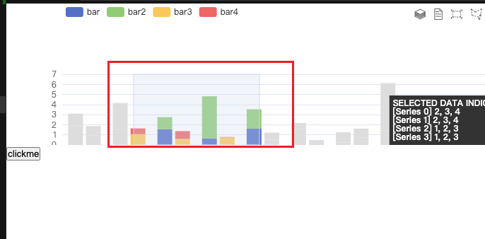 [Bug] There is a problem with the dispatchAction brush style, when the grid top exists · Issue ...