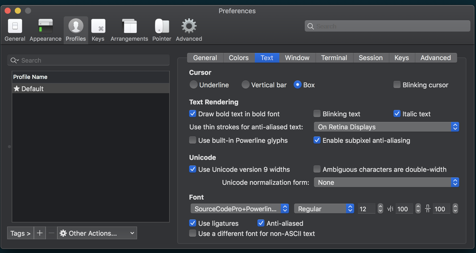 odd characters after prompt with iterm2 + powerlevel10k theme · Issue ...