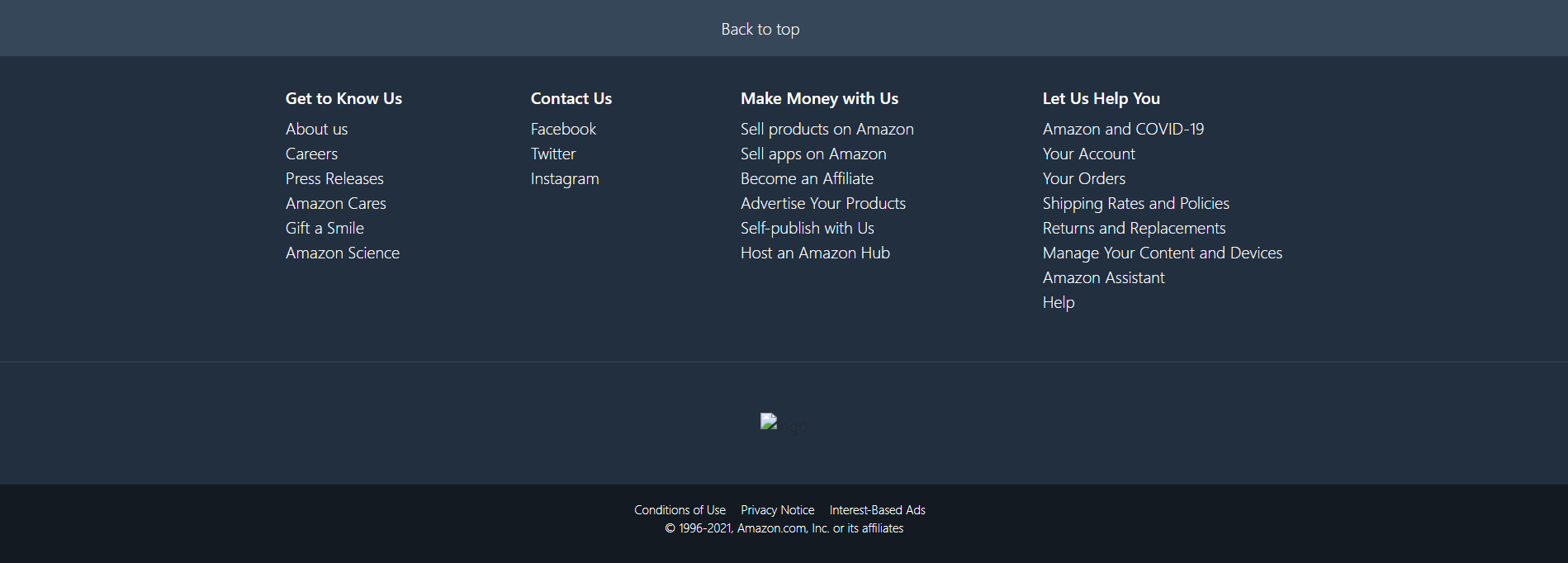 More components on footer · Issue #52 · Kanika637/amazon-clone · GitHub