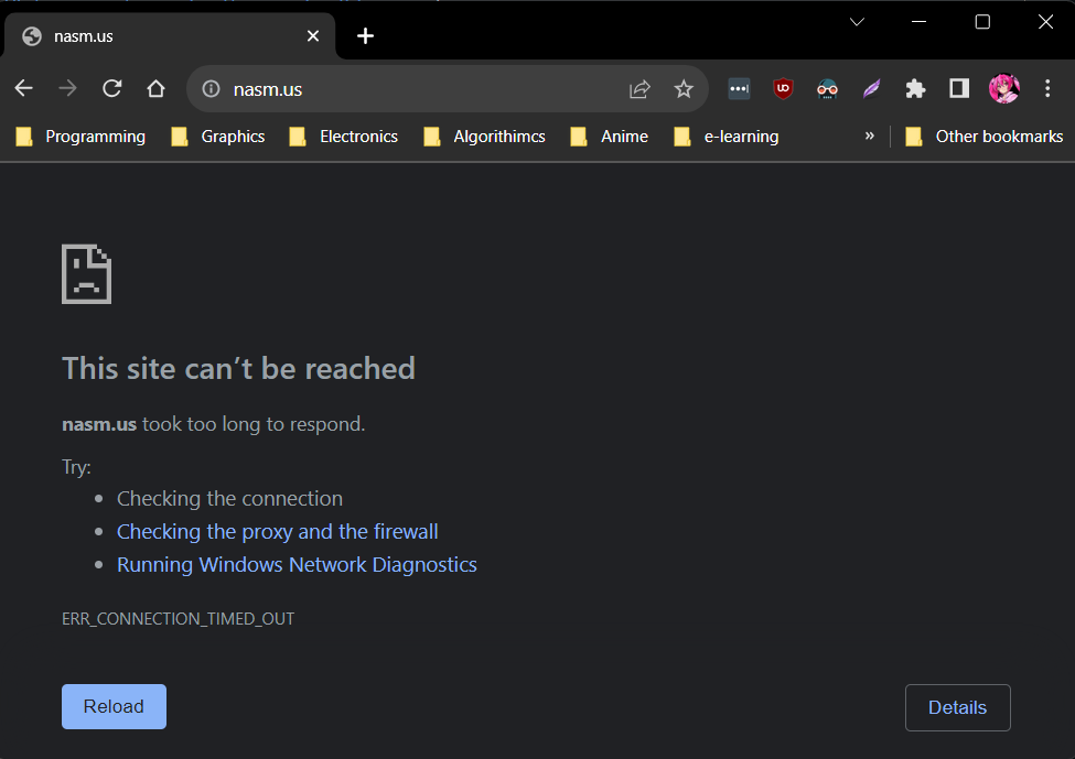 [openssl] Build failure due to nasm.us being down · Issue #32600 · microsoft/vcpkg · GitHub
