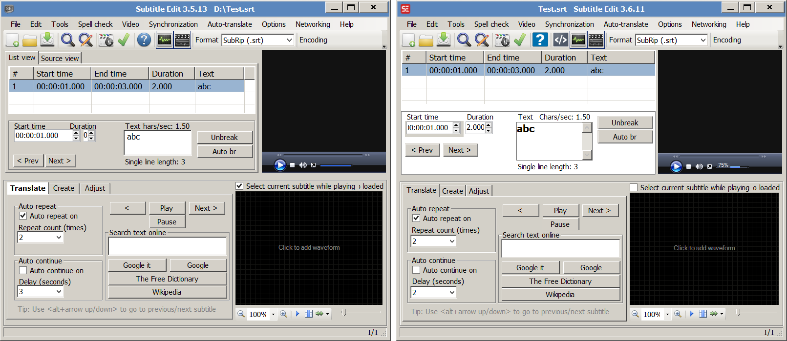 Windows Classic Theme Anomaly · Issue 6669 · Subtitleeditsubtitleedit 