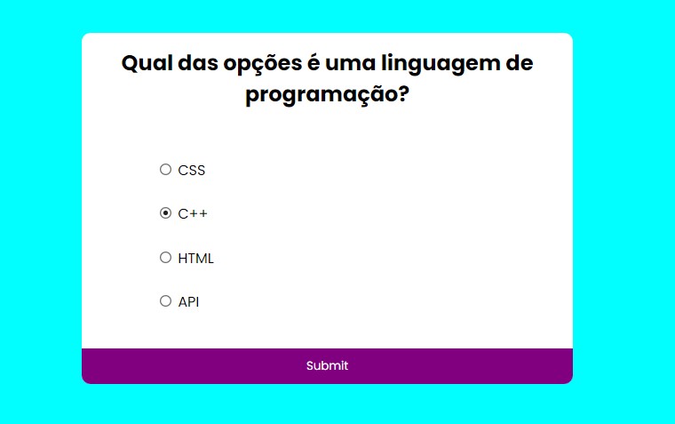GitHub - RafaelBerger/quiz-game: Quiz sobre programação