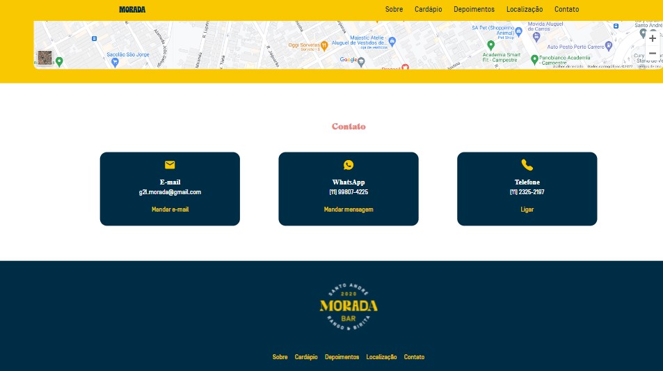 GitHub - RafaelBerger/morada-bar: Landing page de um comércio gastronômico