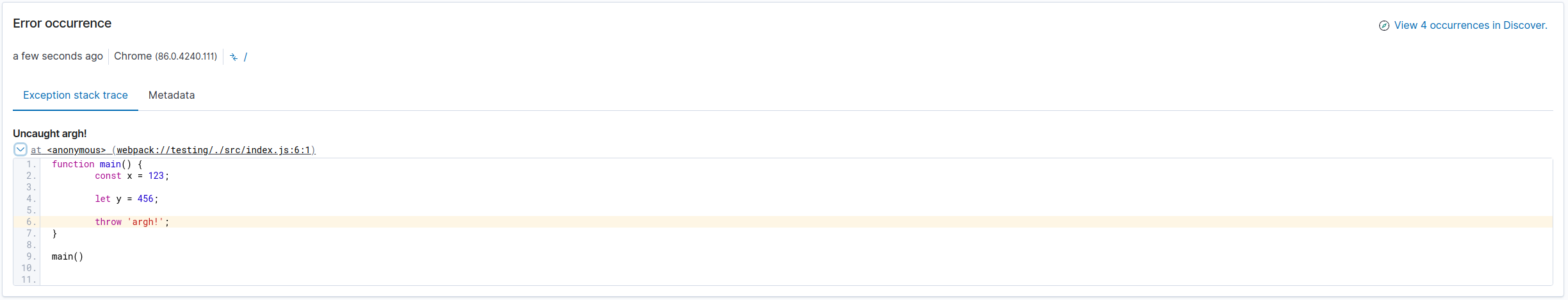 Exception Stack Trace Source Map Line Numbers Mismatch · Issue 80747 · Elastickibana · Github