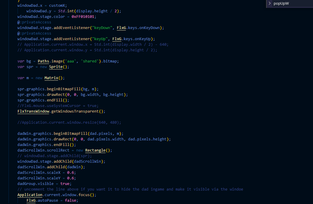 how do I make the new windows bg transparent without making the dad transparent? · Issue #1 ...