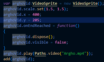 you can't make a flixel videosprite dispose or add a onEndReached · Issue #285 · polybiusproxy ...
