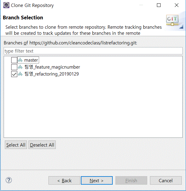 GitHub - cleancodeclass/listrefactoring