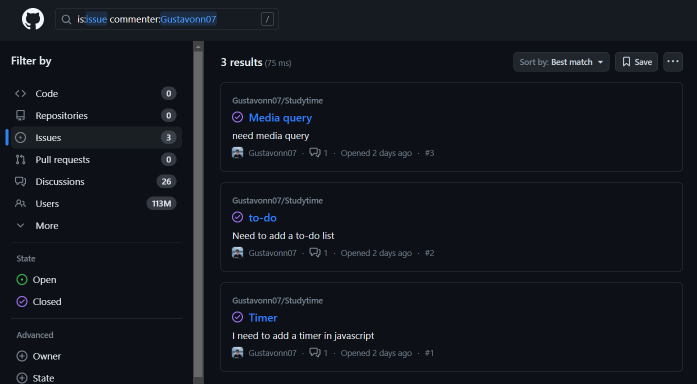 [support question] How to find all my comments · community · Discussion ...