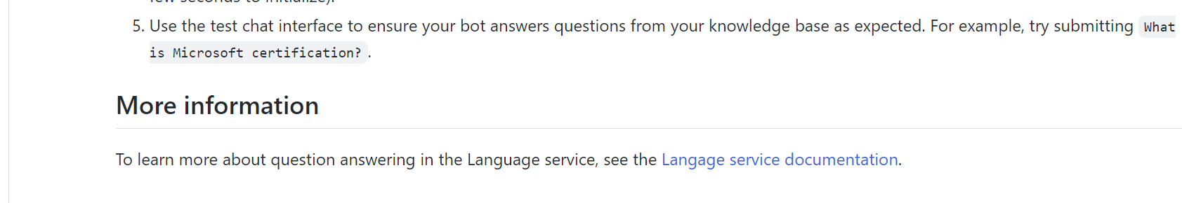 Typo on Instructions/12-qna-maker.md · Issue #139 · MicrosoftLearning/AI-102-AIEngineer · GitHub