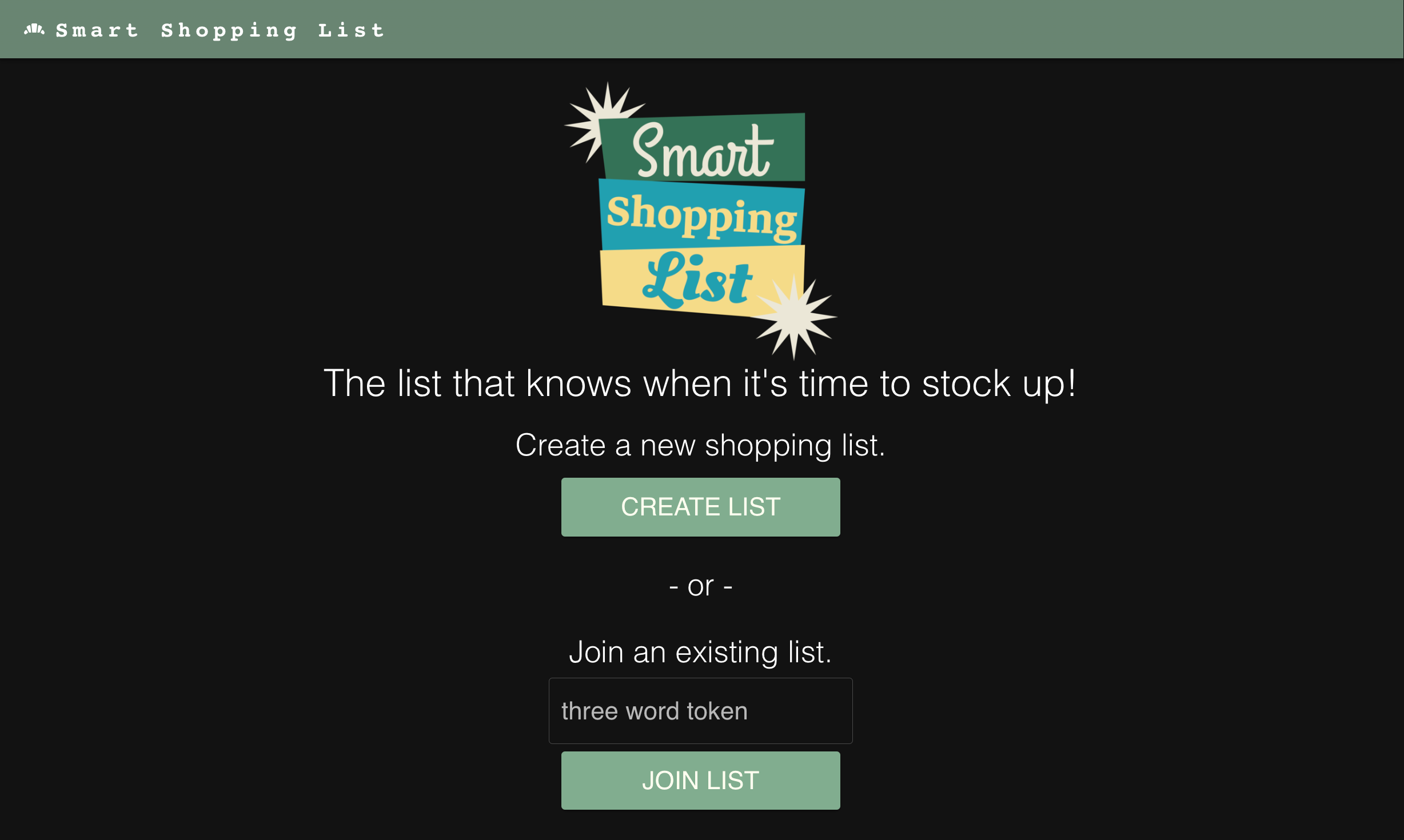 GitHub - emilysellers/smart-shopping-list: A "smart" shopping list web ...