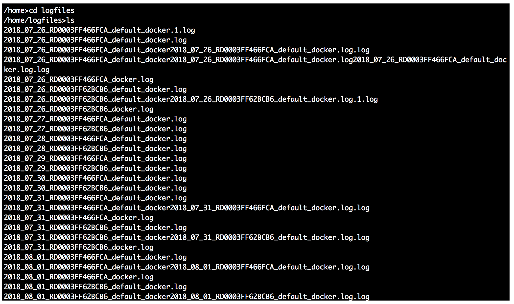 Log file names are inconsistent · Issue #2852 · projectkudu/kudu · GitHub