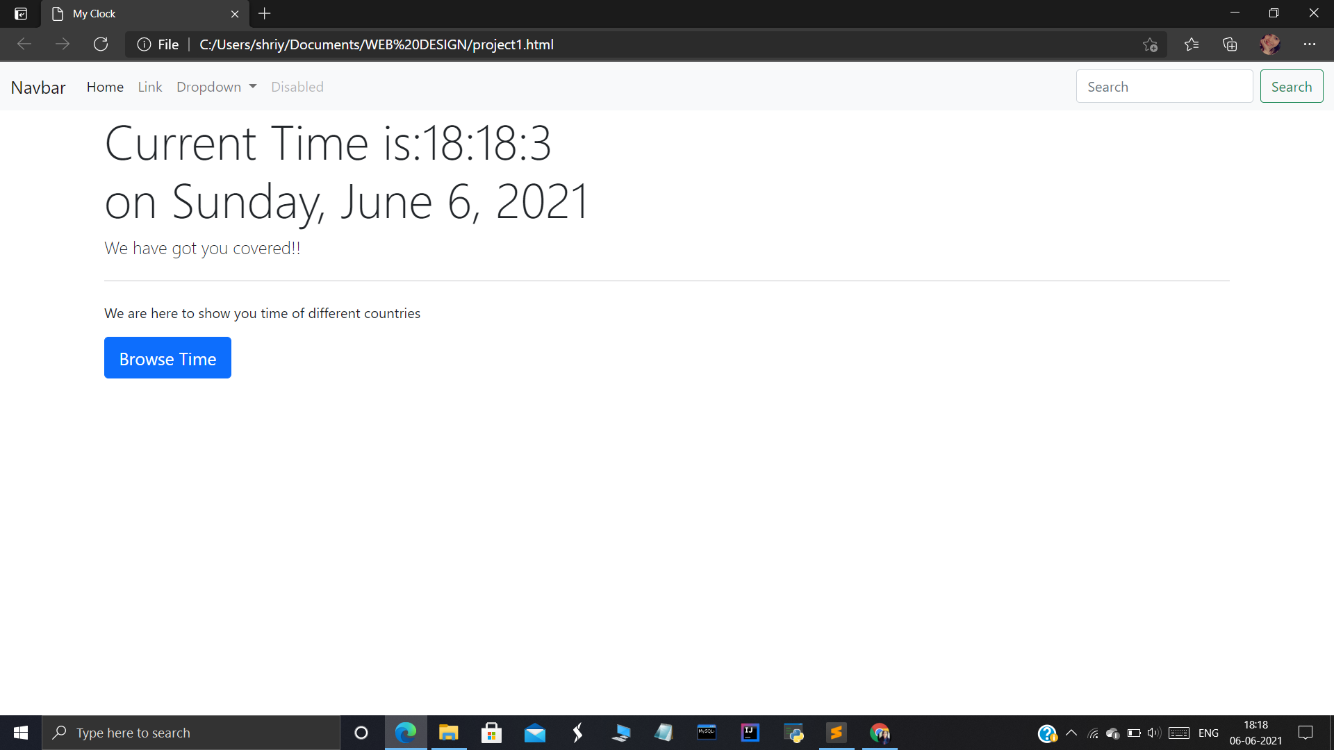 GitHub - Shriya197/Time-clock-using-javascript