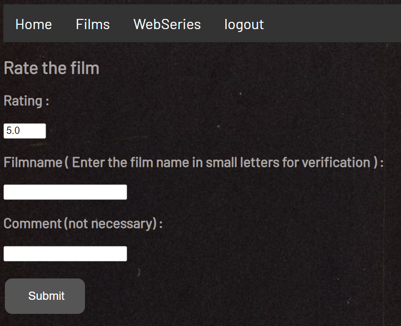 GitHub - annemshivaji/filmstalkers: A small Spring Boot Web Application ...