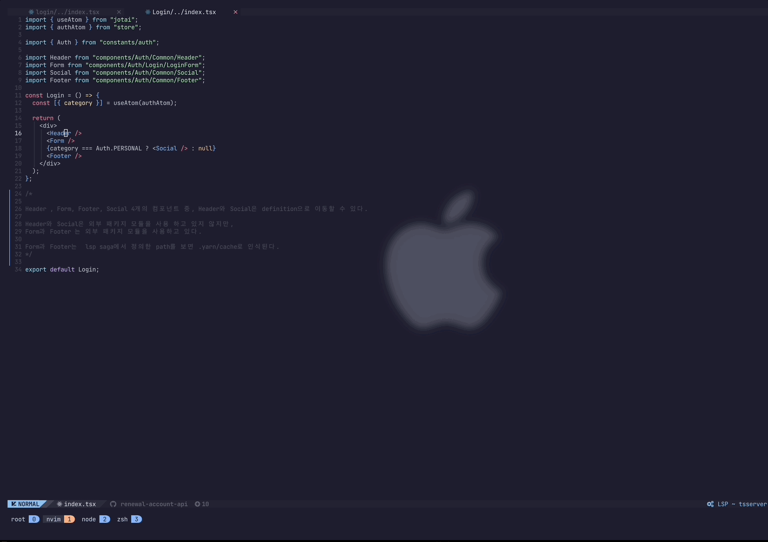 Lsp Finding References Index Out Of Range With Tsserver · Issue 0985