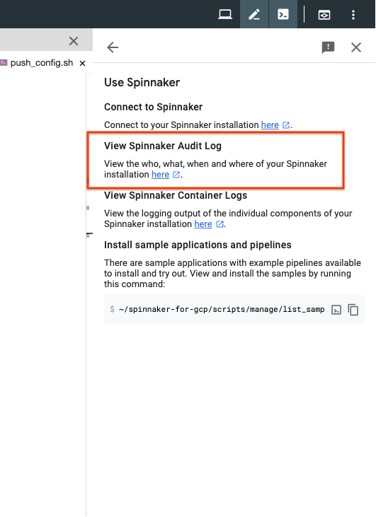 Documentation on audit log cloud function · Issue #93 · GoogleCloudPlatform/spinnaker-for-gcp ...