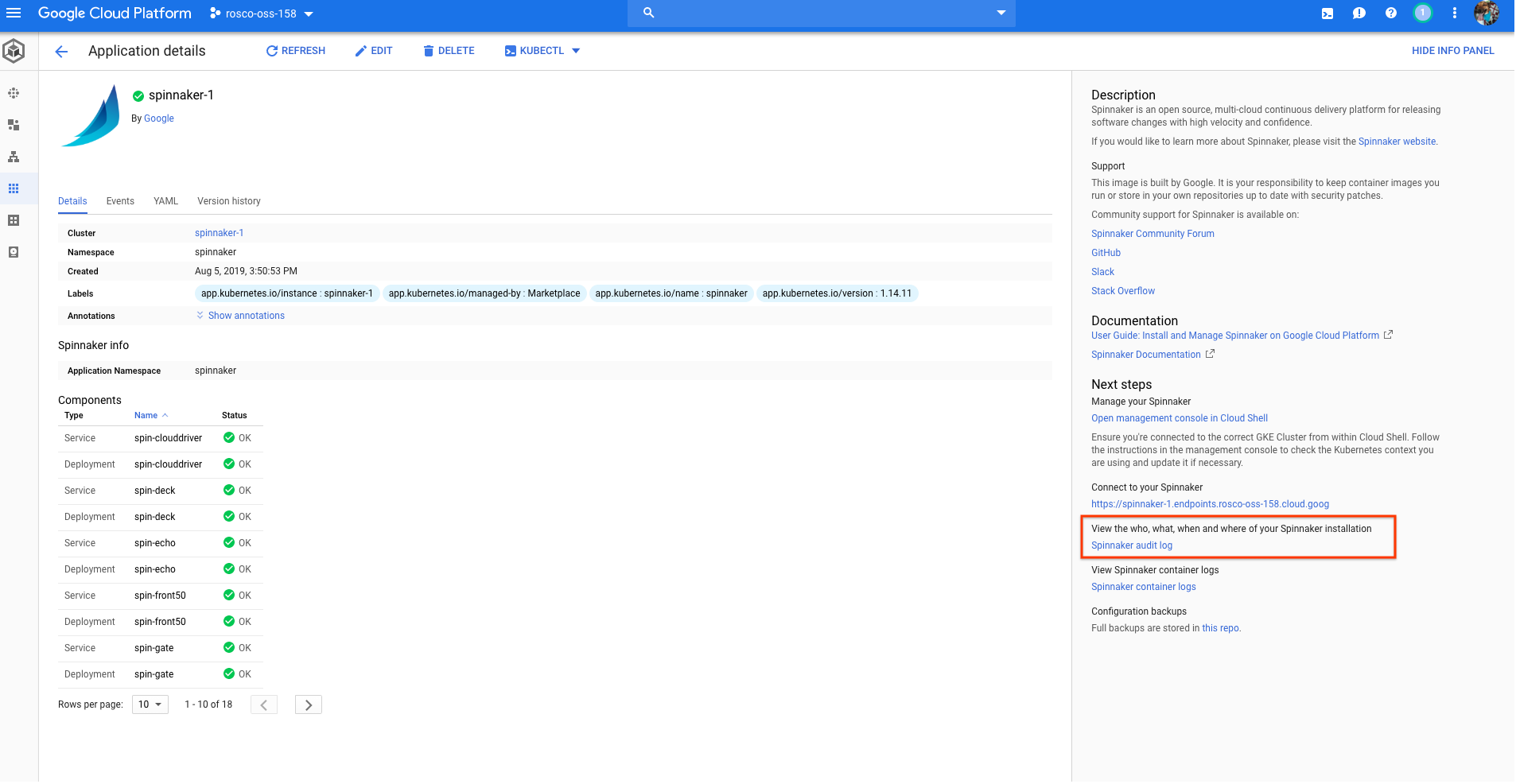 Documentation on audit log cloud function · Issue #93 · GoogleCloudPlatform/spinnaker-for-gcp ...
