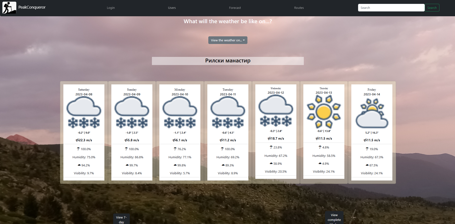 GitHub - ChrisVladimirov/Peak_Conqueror_App: peak_conqueror-frontend