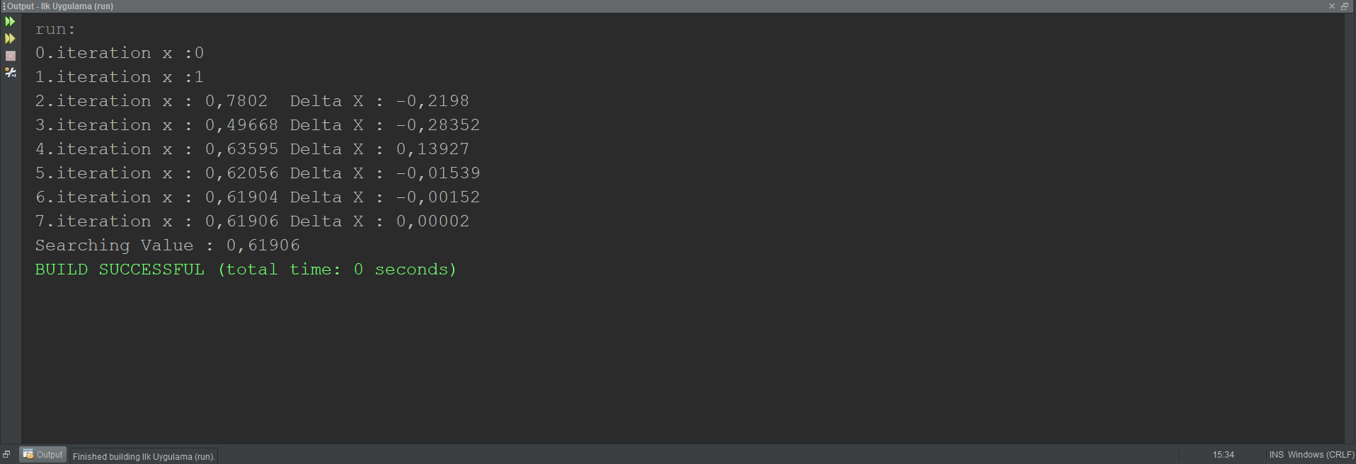 GitHub - sabricakir/secant_method: SECANT METHOD IN NUMERICAL ANALYSIS