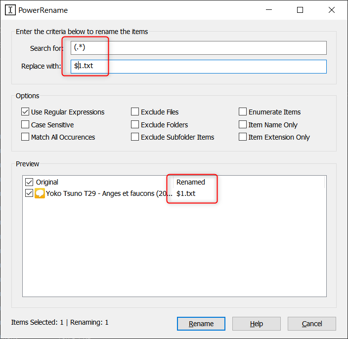 PowerRename: captured expressions in regex are not replaced · Issue #4160 · microsoft/PowerToys ...
