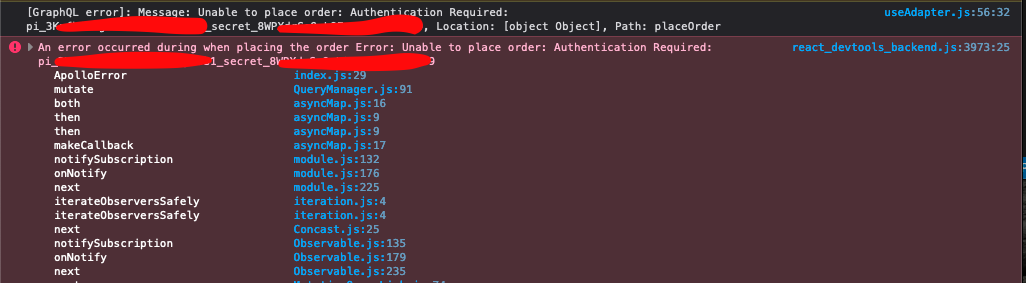 Can't authorize the paymentIntent · Issue #1 · TrioWebAS/trioweb-stripe ...
