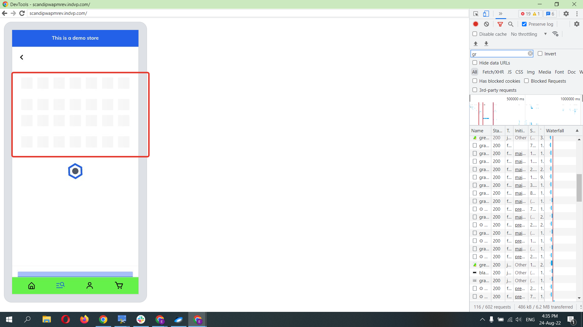 Issues in switching pages on Mobile · Issue #5173 · scandipwa/scandipwa · GitHub
