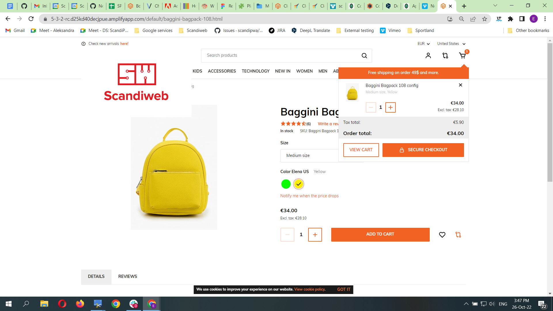 User Can Not Add To Cart Config Product With Dropdown Options · Issue 5239 · Scandipwa 2349