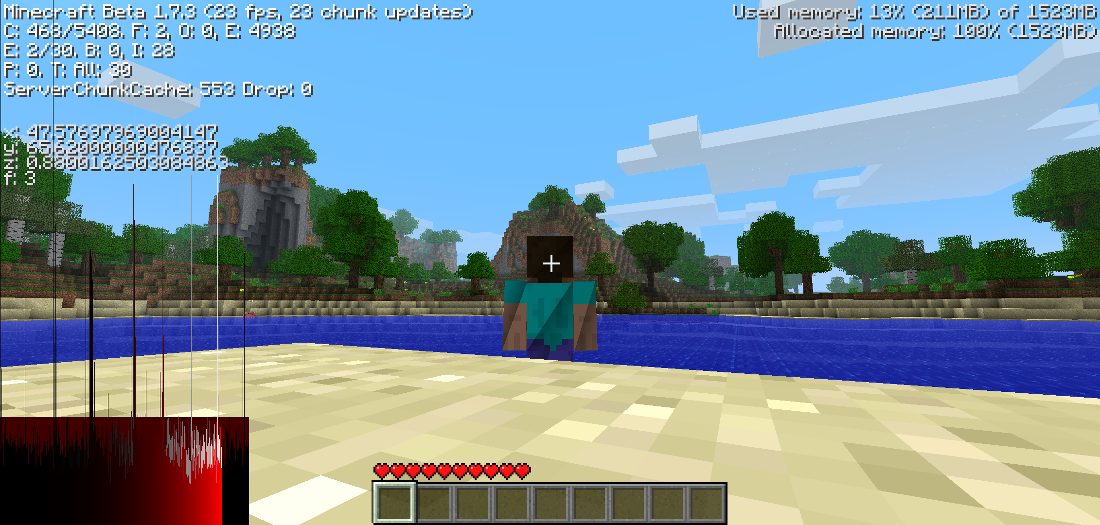 [BUG] Weird shadows on item and entity textures from a1.2.0 to b1.7.3 · Issue #1769 ...
