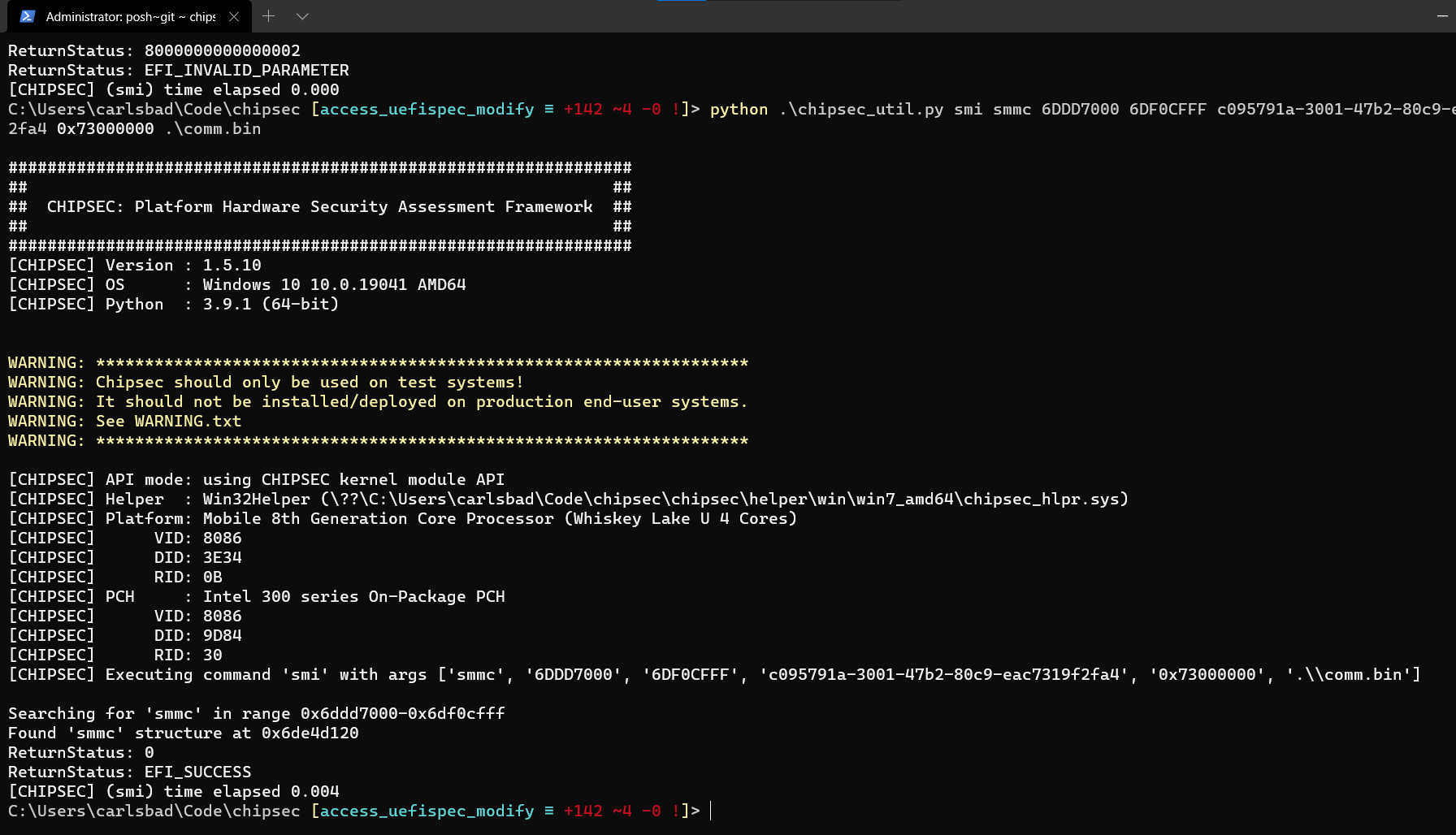 Wrong CommandPort value when triggering Communicate()-based SMIs ...