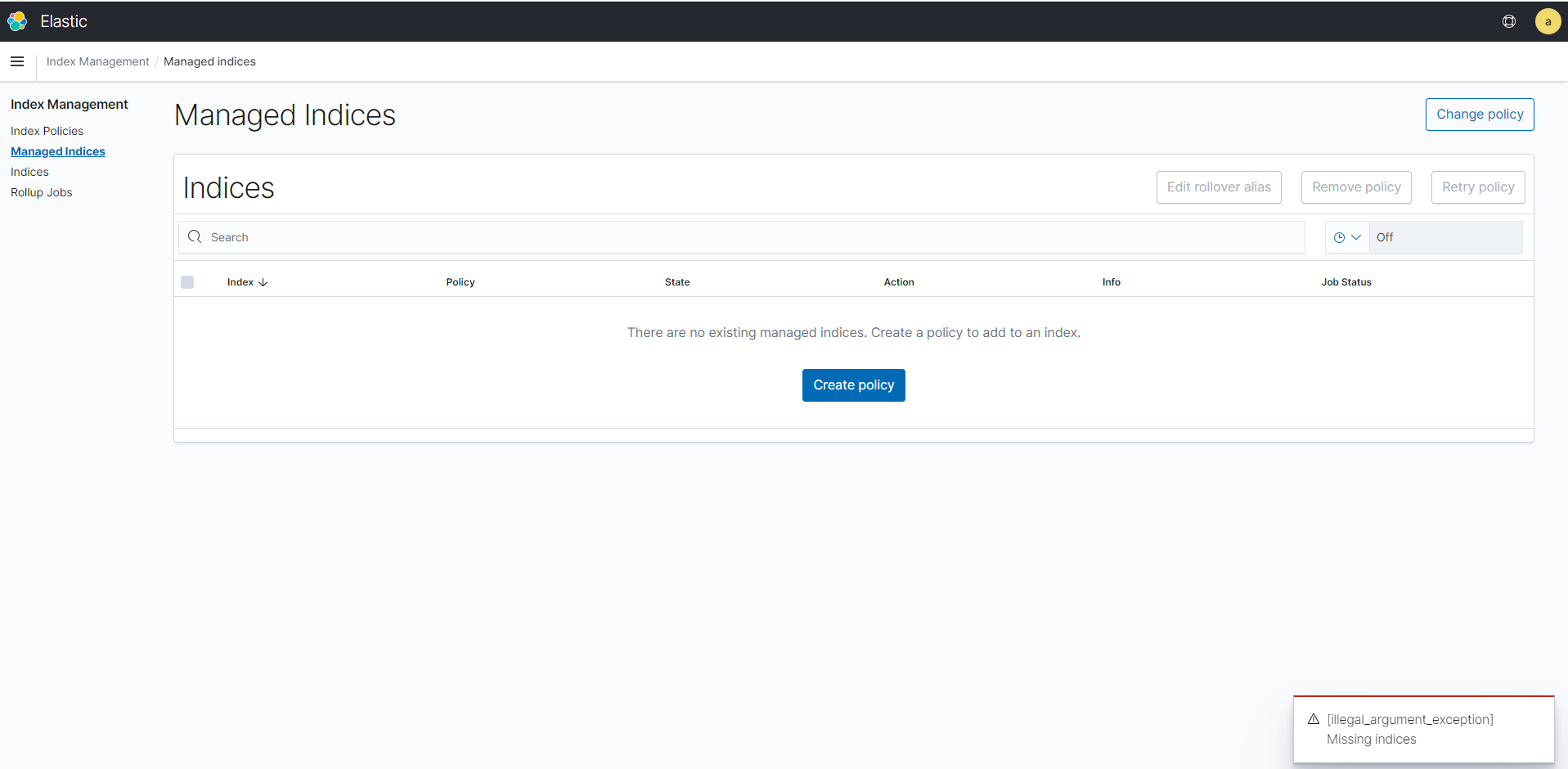 Wazuh-odfe:4.1.5 - Index Management multiple issue · Issue #490 · wazuh/wazuh-docker · GitHub