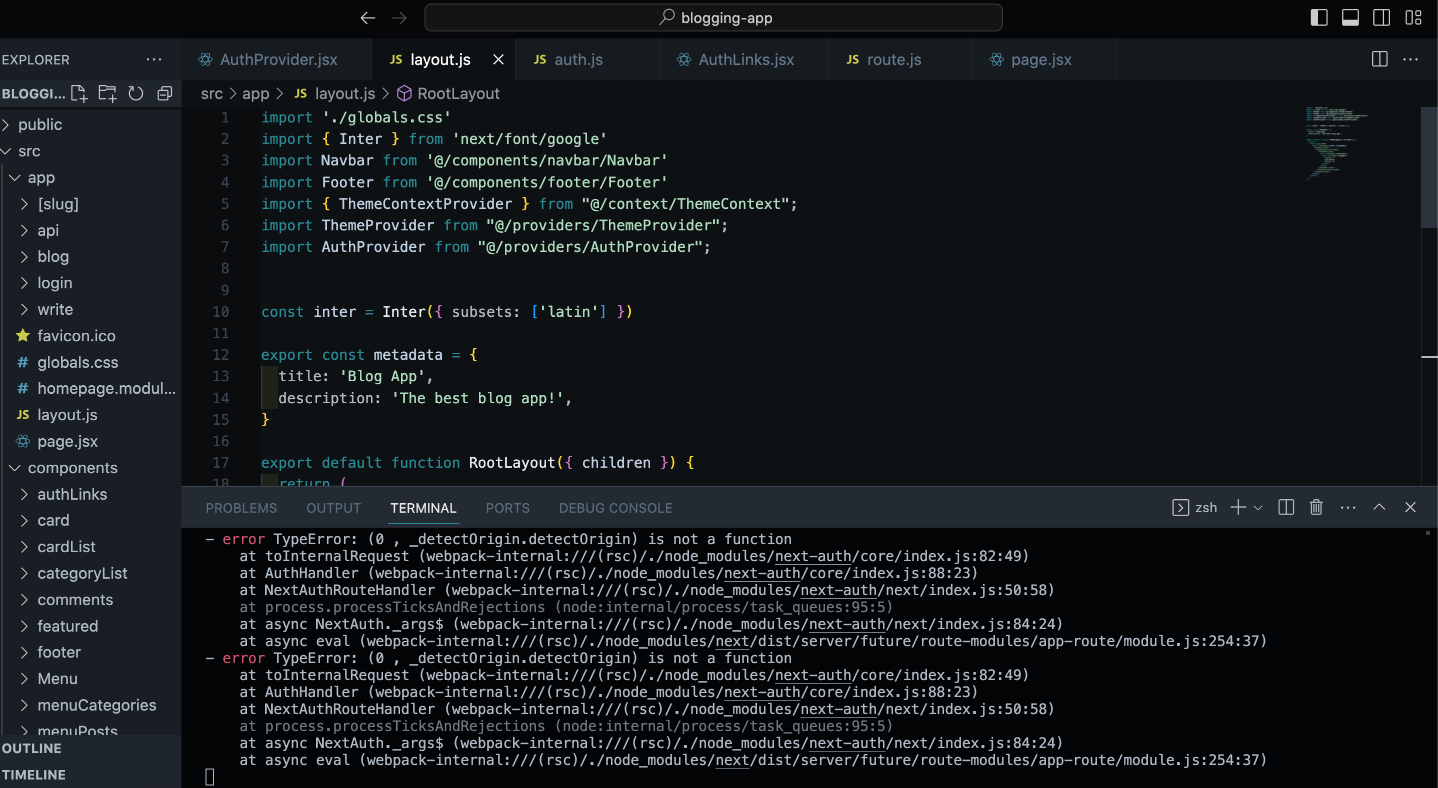 I get this error and I am having trouble with signing in with google · Issue #23 · safak/next ...