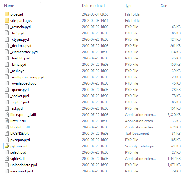 Development - Error of checking PIP version · Issue #42 · eryar/PipeCAD · GitHub
