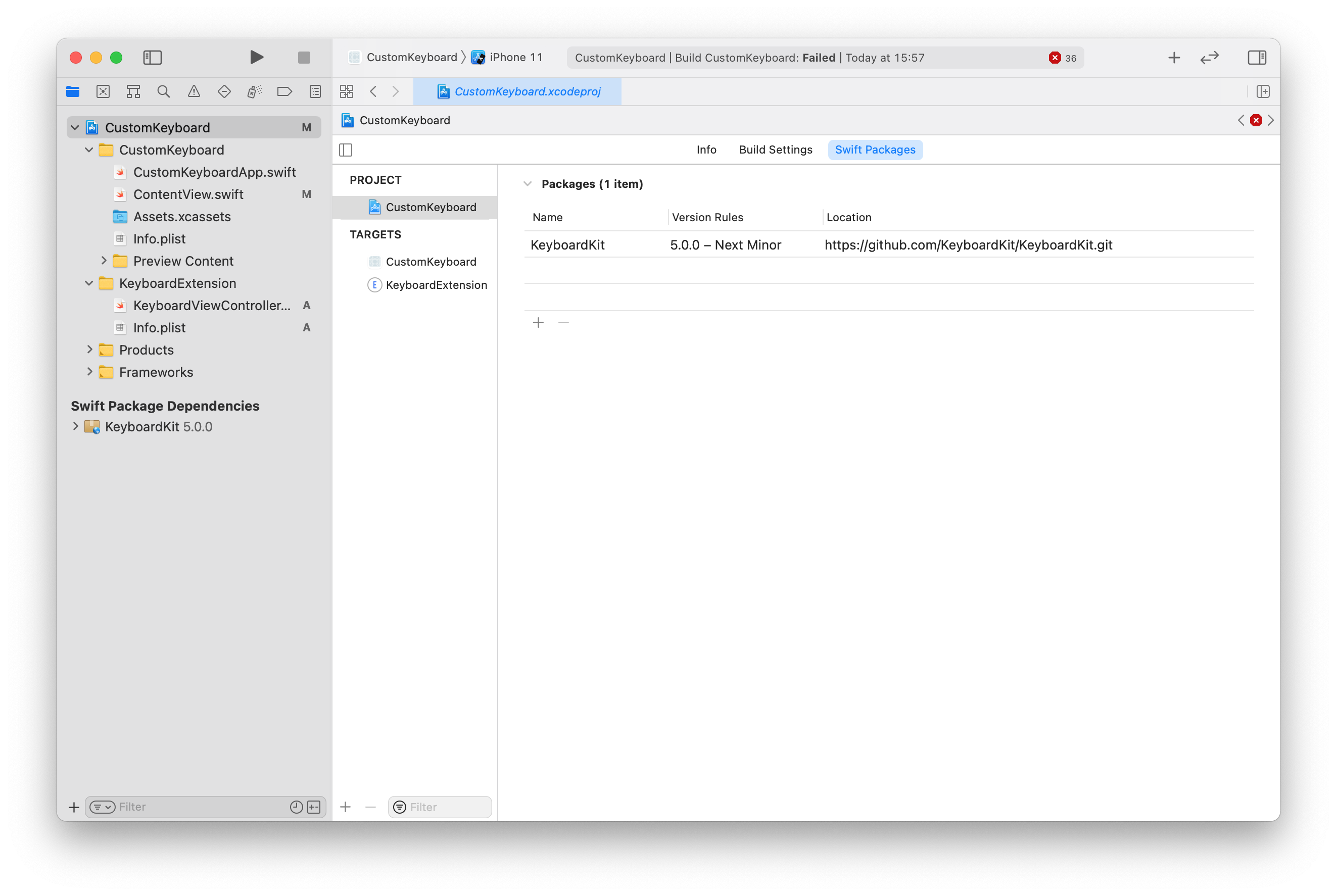 Can't compile with SPM · Issue #344 · KeyboardKit/KeyboardKit · GitHub