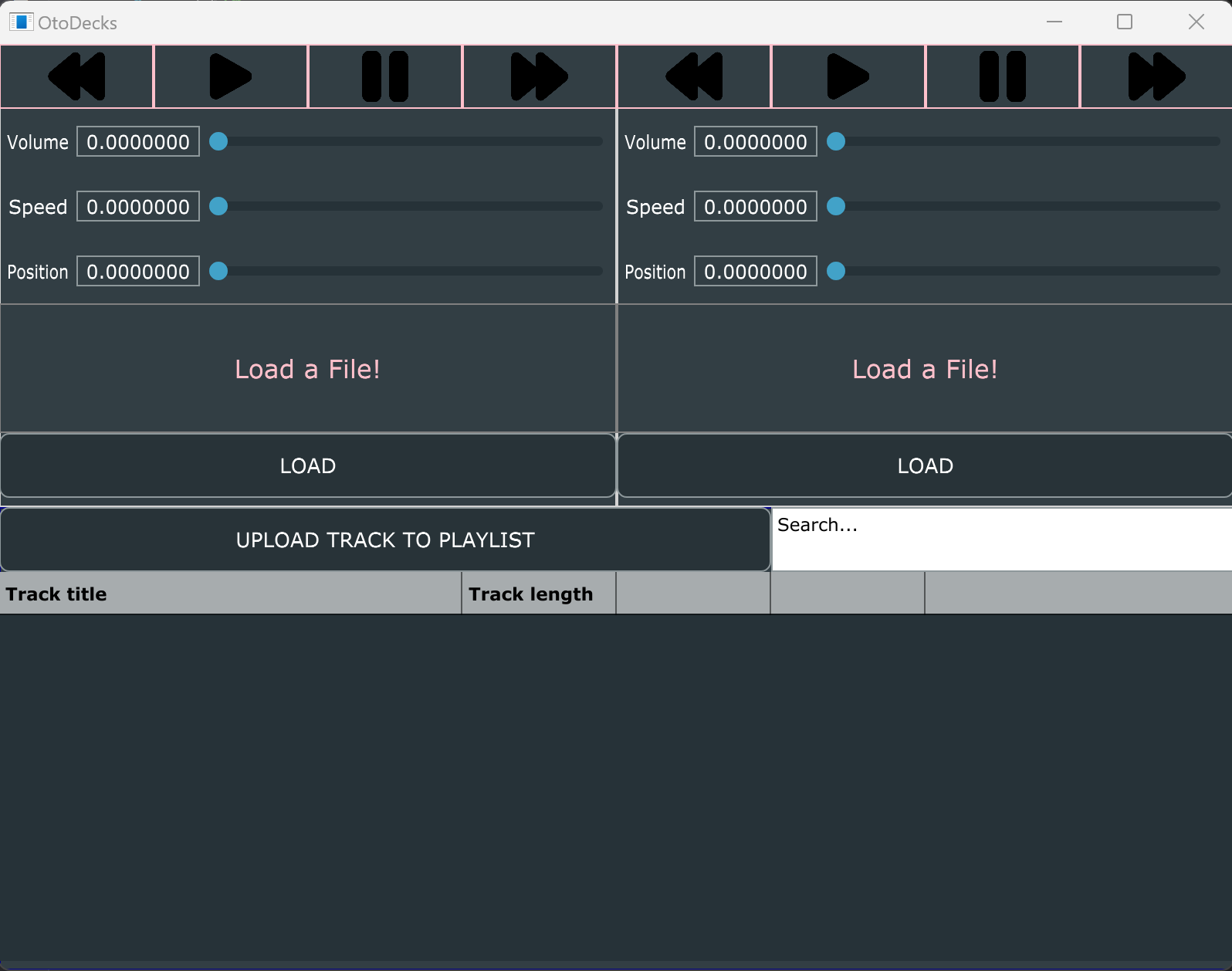 Github Nrm33n Jucedecks Audio Mixing Deck Gui Made With Juce Framework